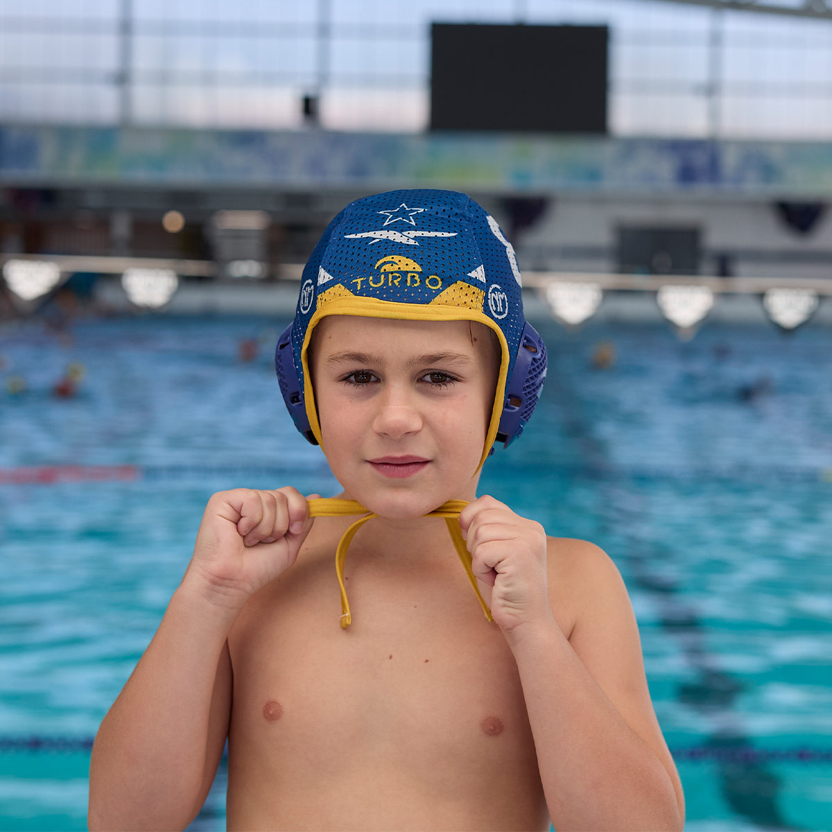 Bonnet Water Polo Turbo CNM Enfant – CN Marseille